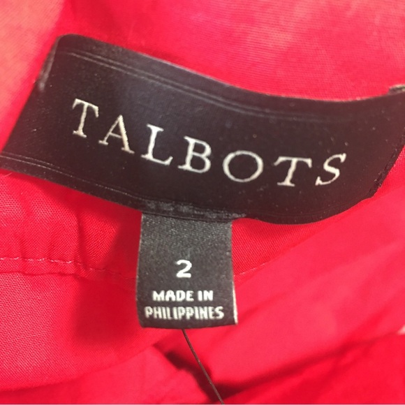 Talbots | Skirts | New Talbots Peated Aline Skirt Size 2 Midi With Tie ...